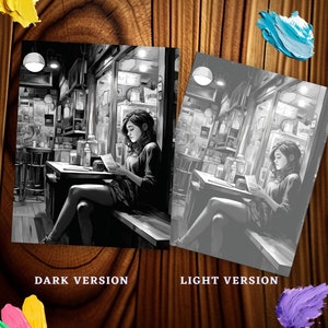 Coloring Book Cafe Coloring Pages Cozy Cafe Shop Coloring Sheets Coffee ...