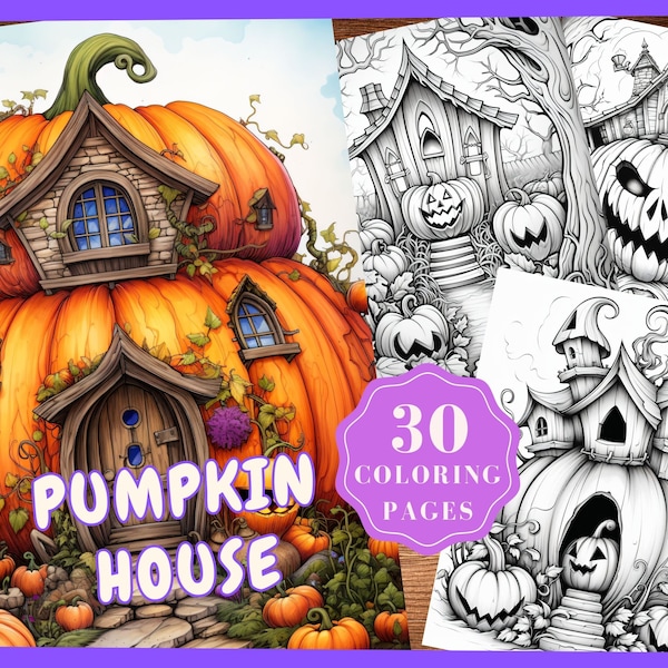 Pumpkin House - Etsy