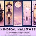 Halloween Bookmarks Bundle Printable Digital Instant Download PNG ...