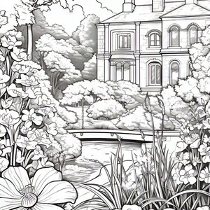 100 PAGES Adult Coloring Pages, Instant Download Adult Mandala Coloring ...