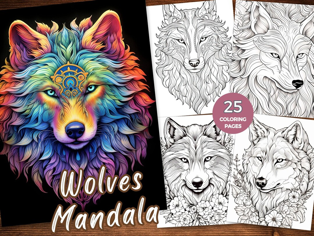 Coloring Pages of Wolves, Coloring Pages Wolves Coloring Pages for ...