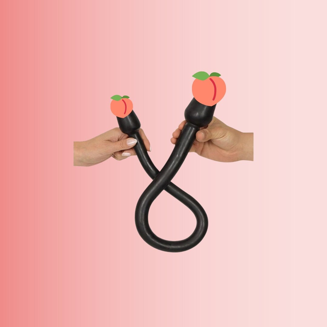Double Dildo Double Plug Butt Plug Anal Plug Double Penetration - Etsy
