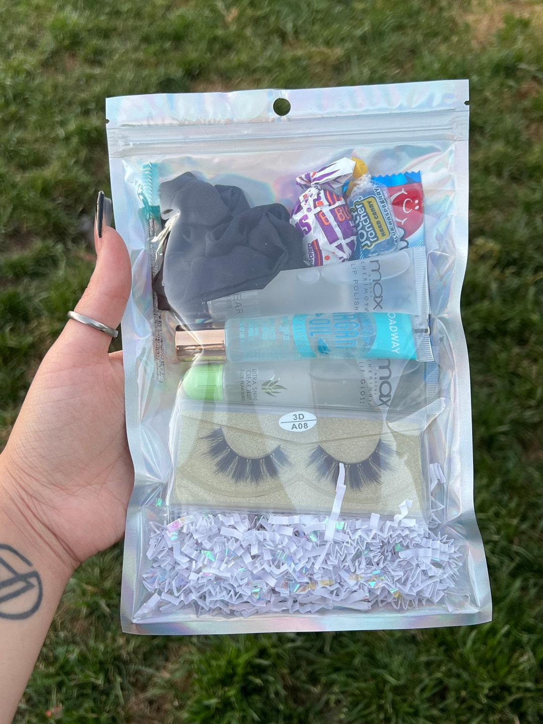 Lipgloss+lashes Bundle | Lipgloss Bundle | Cosmetic Gift Sets - Etsy