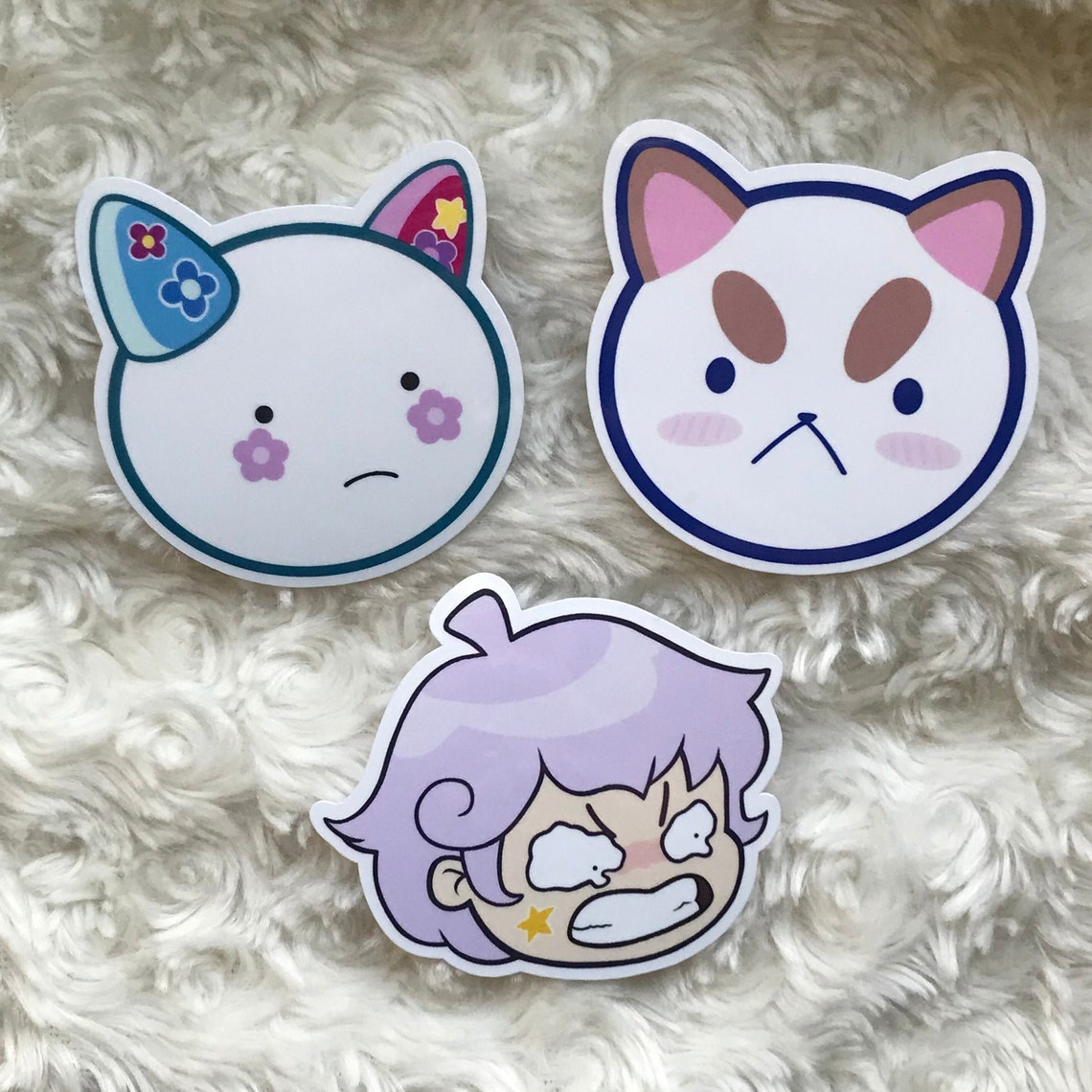 BEE & PUPPYCAT Sticker Pack - Etsy