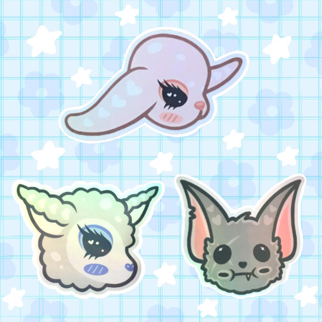 HOLO ANIMAL PACK Sticker Pack - Etsy
