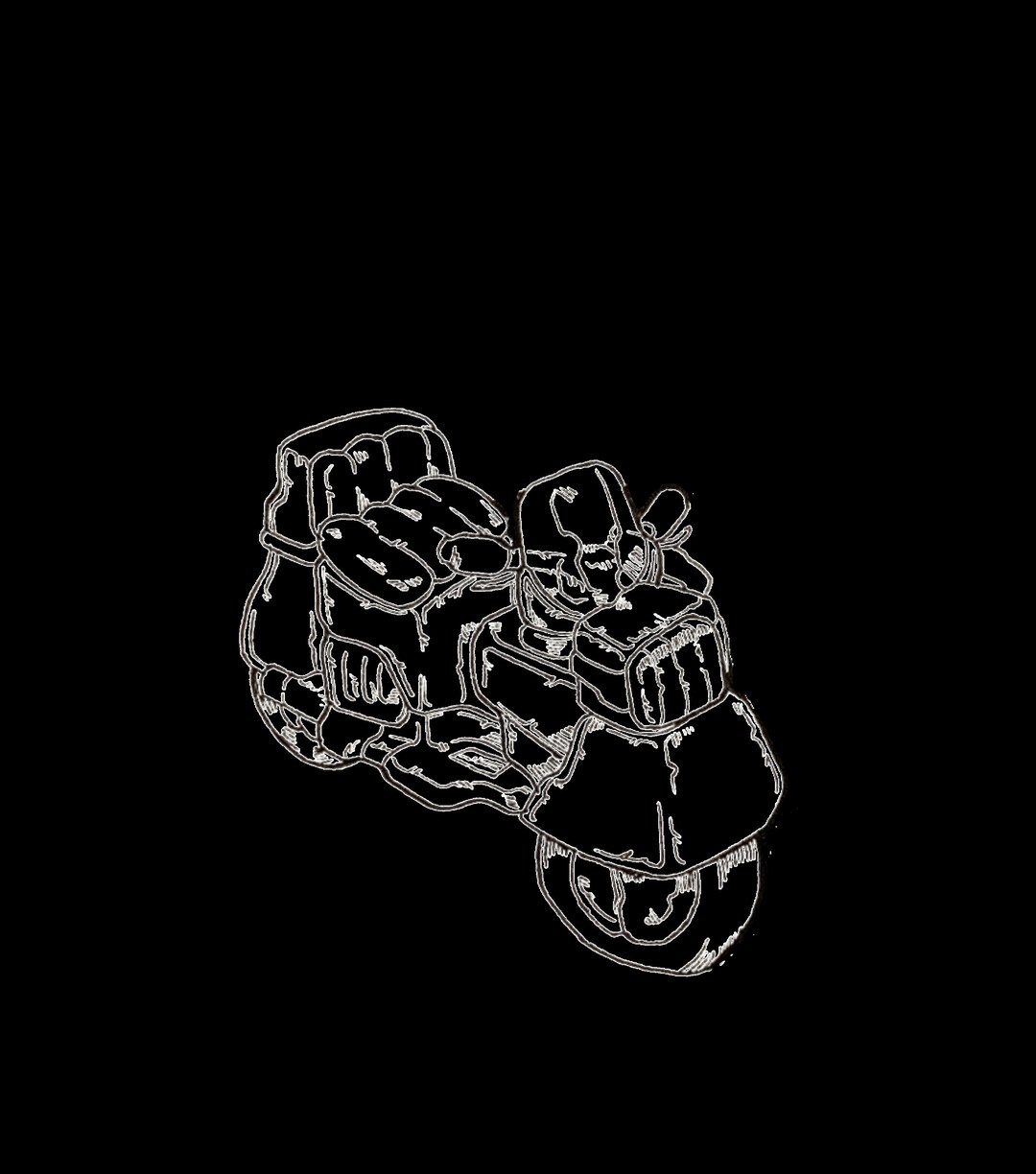 Moped Sticker - Etsy