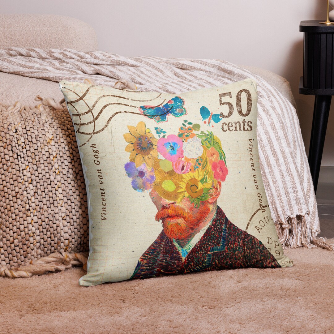 Vincent Van Gogh Pillow Case Art, Artistic Aesthetic for Living Room ...
