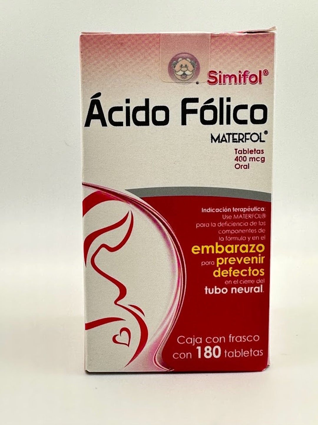ACIDO FOLICO SIMILARES Materfol Tabletas 400 Mcg Free Shipping Envio ...