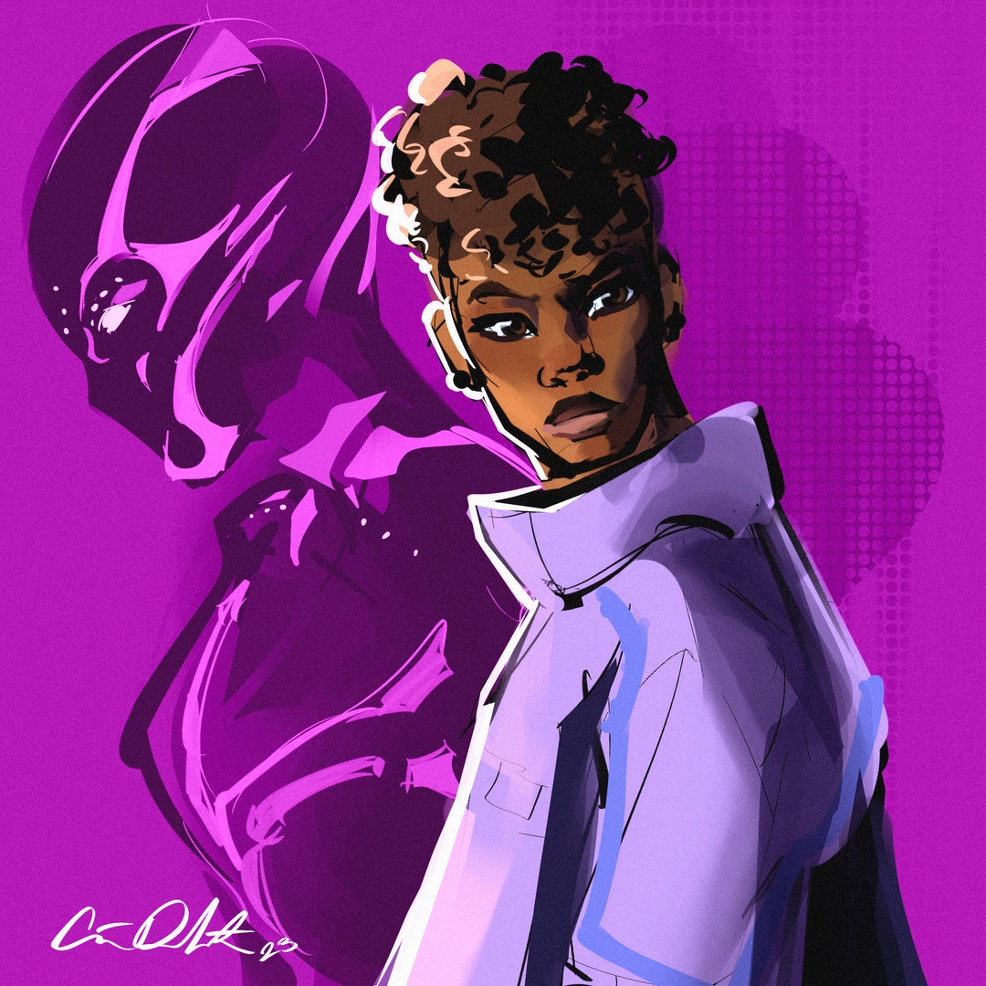 Shuri Fanart - Etsy