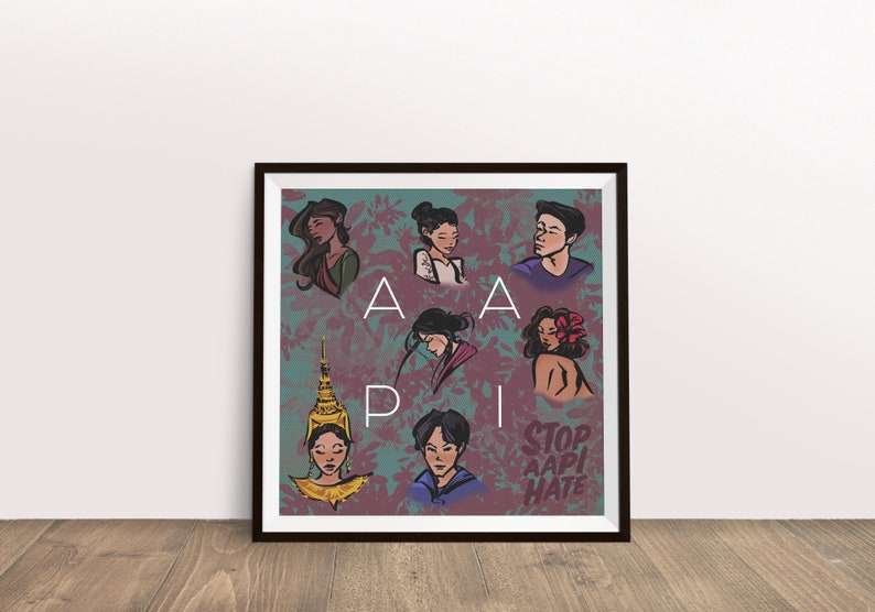 AAPI Social Justice Poster - Etsy