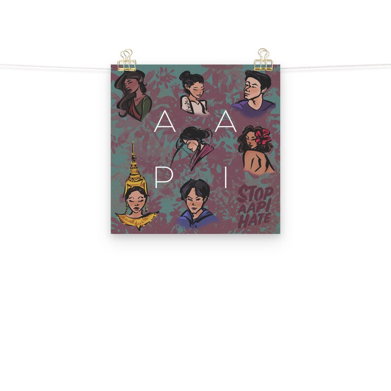 AAPI Social Justice Poster - Etsy