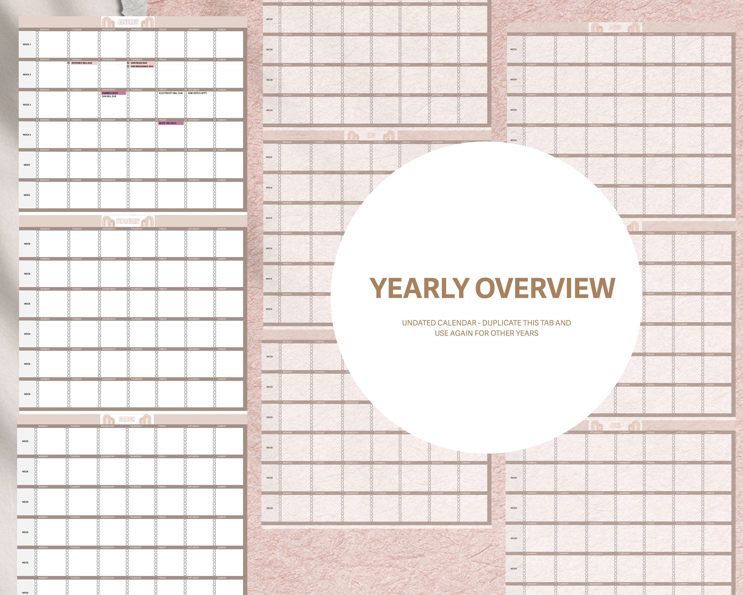 Ultimate Monthly Budget Spreadsheet for Google Sheets, Budget Planner ...