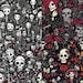 Emo Elegance: 20 Seamless Doodles Patterns, Digital Papers, Clipart ...