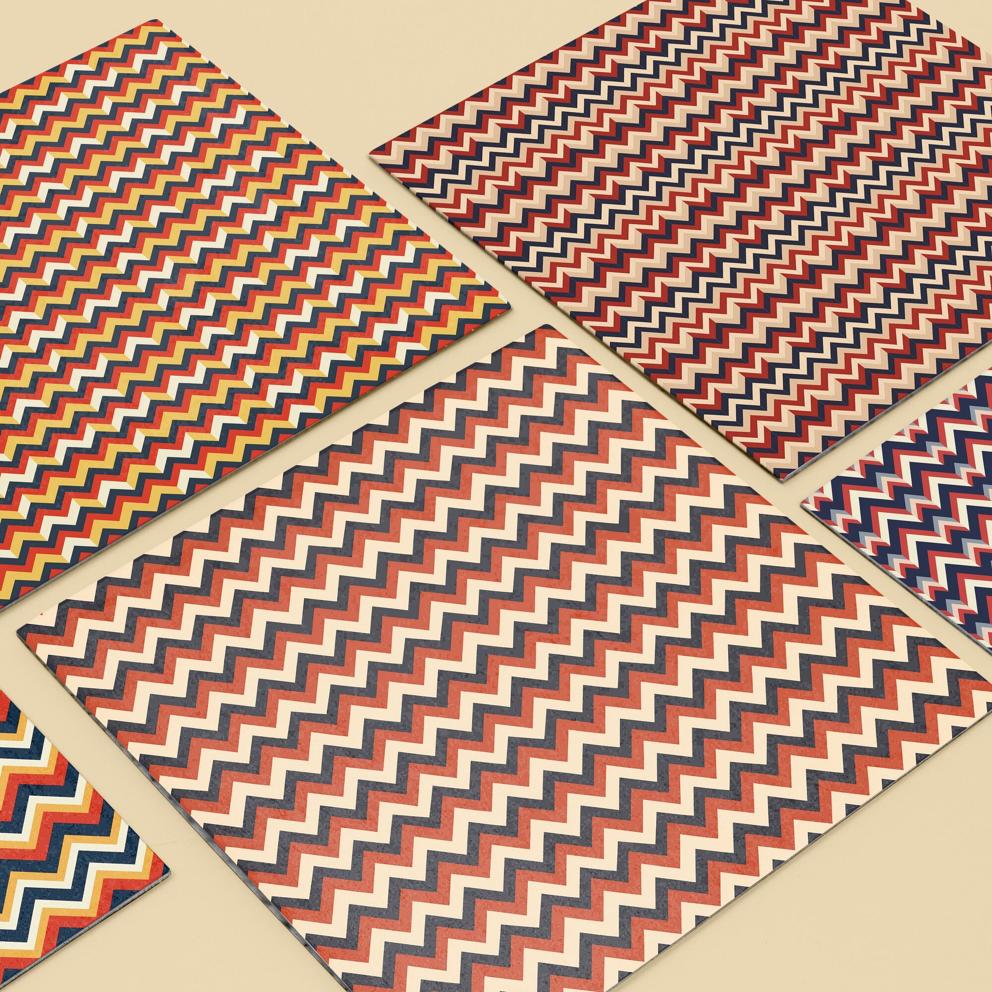 Set of 20 Seamless Chevron Stripes Pattern, Digital Papers, Clip Art ...