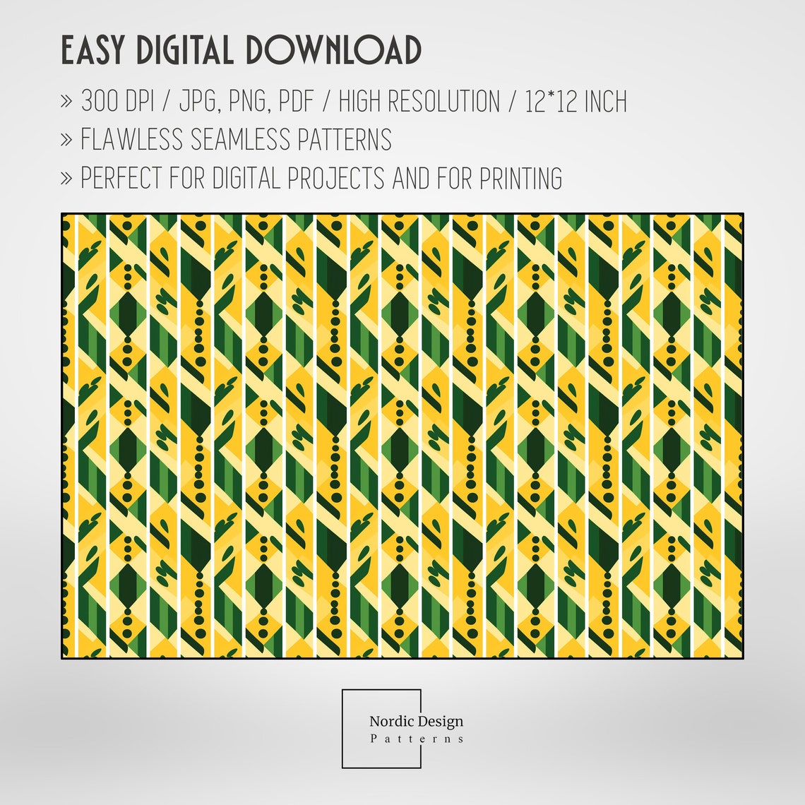20 Seamless Jamaica-inspired Patterns - Digital Papers With Reggae ...