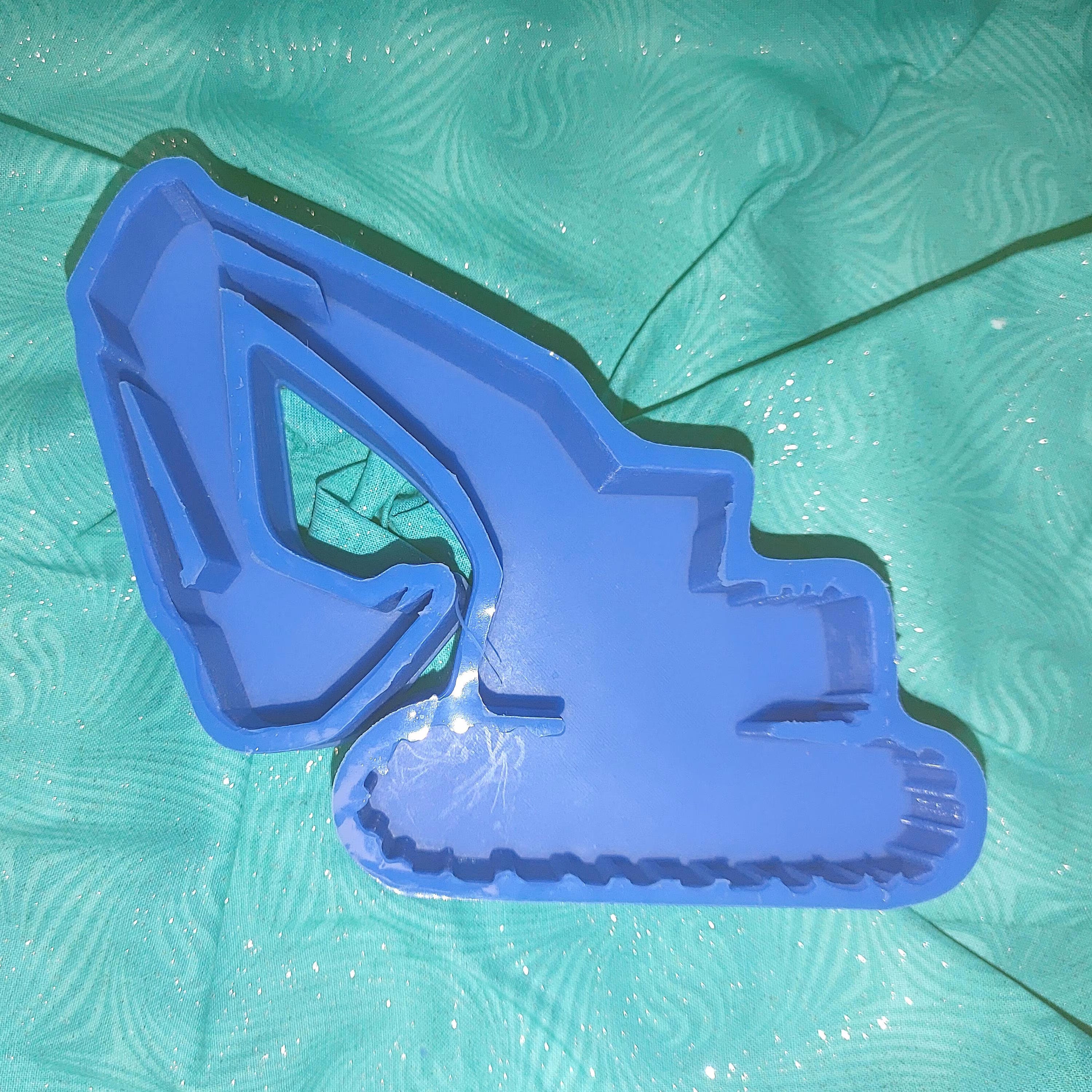 Excavator Freshie Mold Silicone Mold Aroma Bead Mold Silicone Car ...