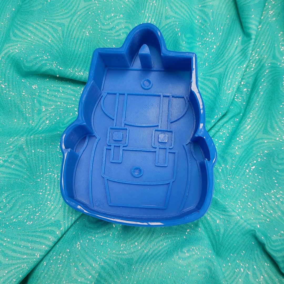 Backpack - Freshie Mold - Silicone Mold - Aroma Bead Mold - Silicone ...