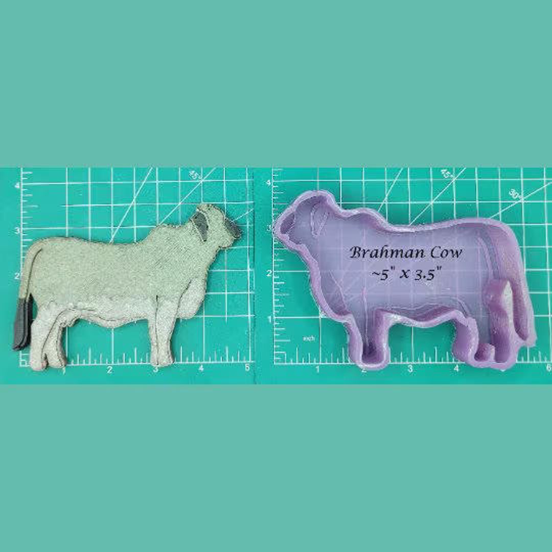 Show Animal - Brahman Cow - Freshie Mold - Silicone Mold - Aroma Bead ...