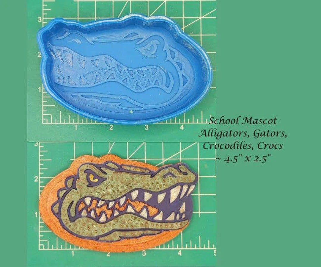 Alligators, Gators, Crocodiles, Crocs School Mascot - Freshie Mold ...