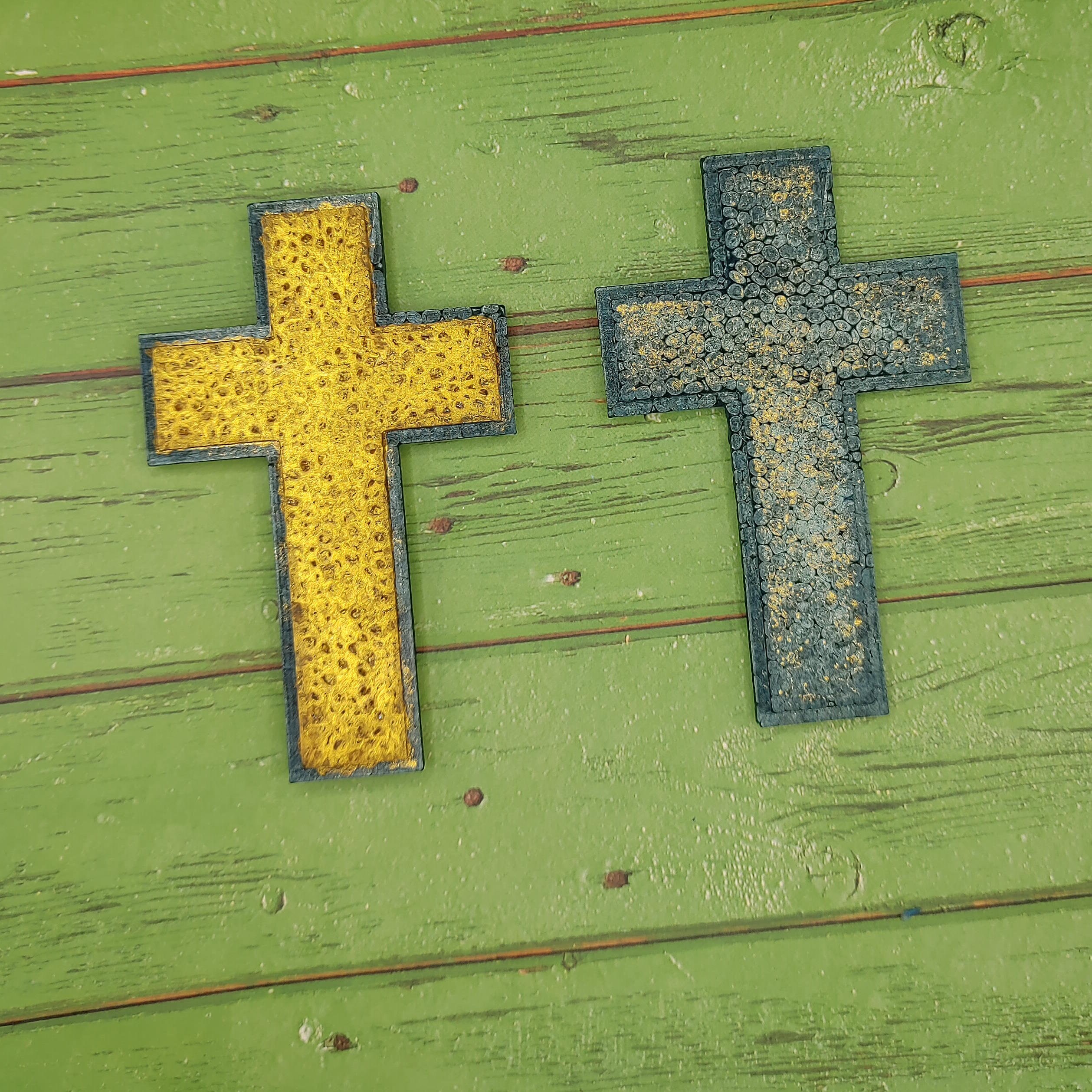 Cross With Inset Border - Freshie Mold - Silicone Mold - Aroma Bead ...