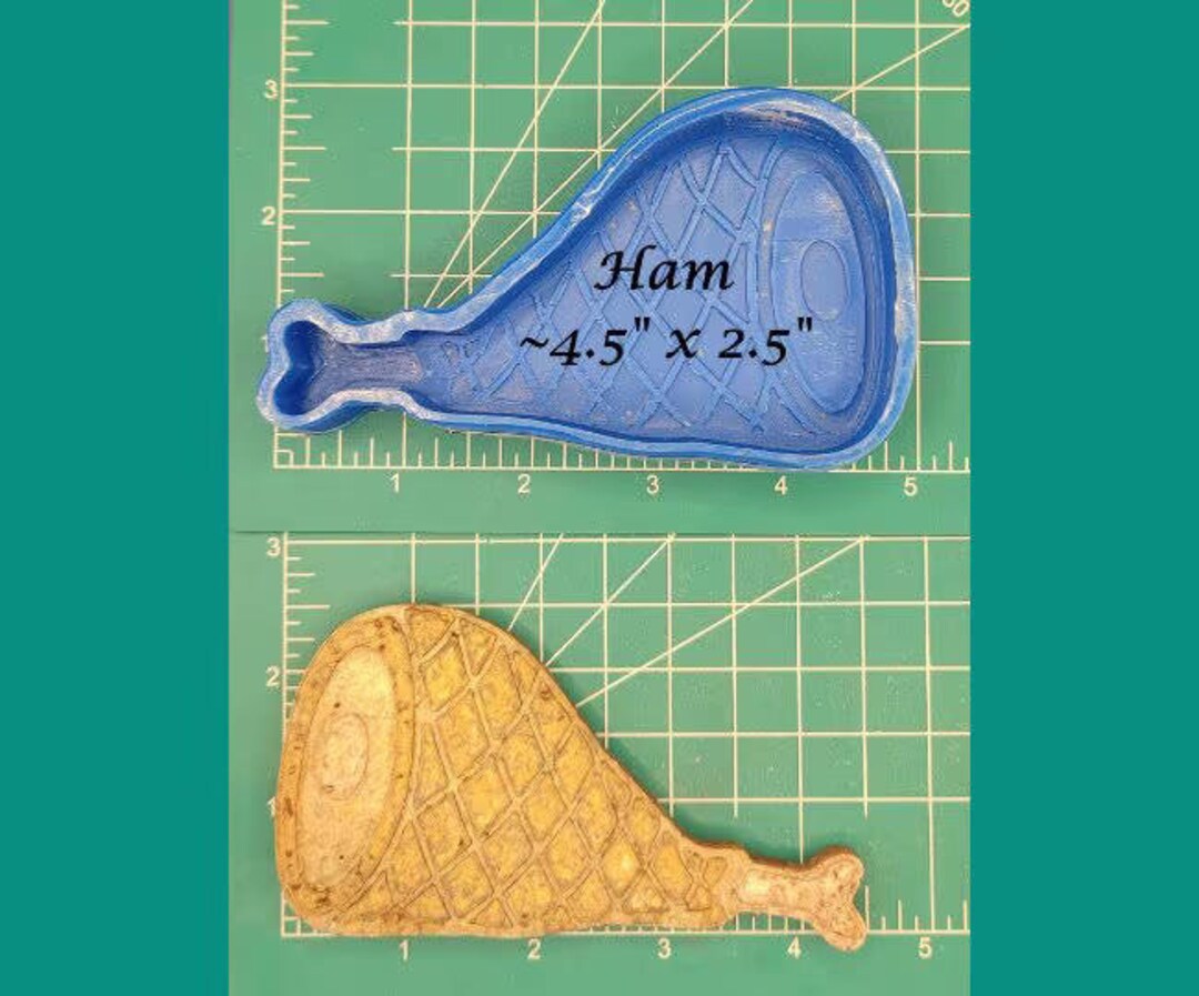 Baked Ham - Freshie Mold - Silicone Mold - Aroma Bead Mold - Silicone ...