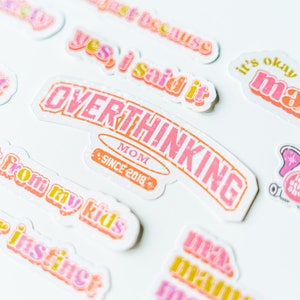 It's Okay Mama Stickers, Stickers for Mom, Self Affirmation, Gift for ...