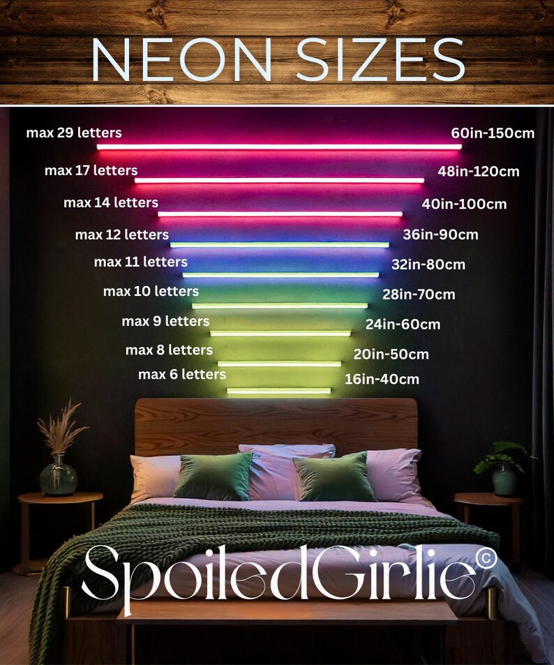 Custom Neon Sign Wedding, Family Name Neon Sign, Neon Name Sign, Led ...