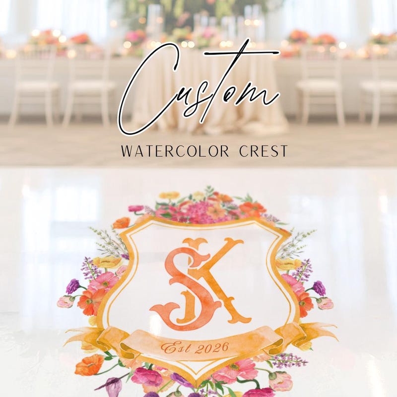 Dance Floor Monogram - Etsy