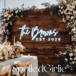 Custom Neon Name Sign Wedding Decor, USB Led Sign Wall Decor, Custom ...