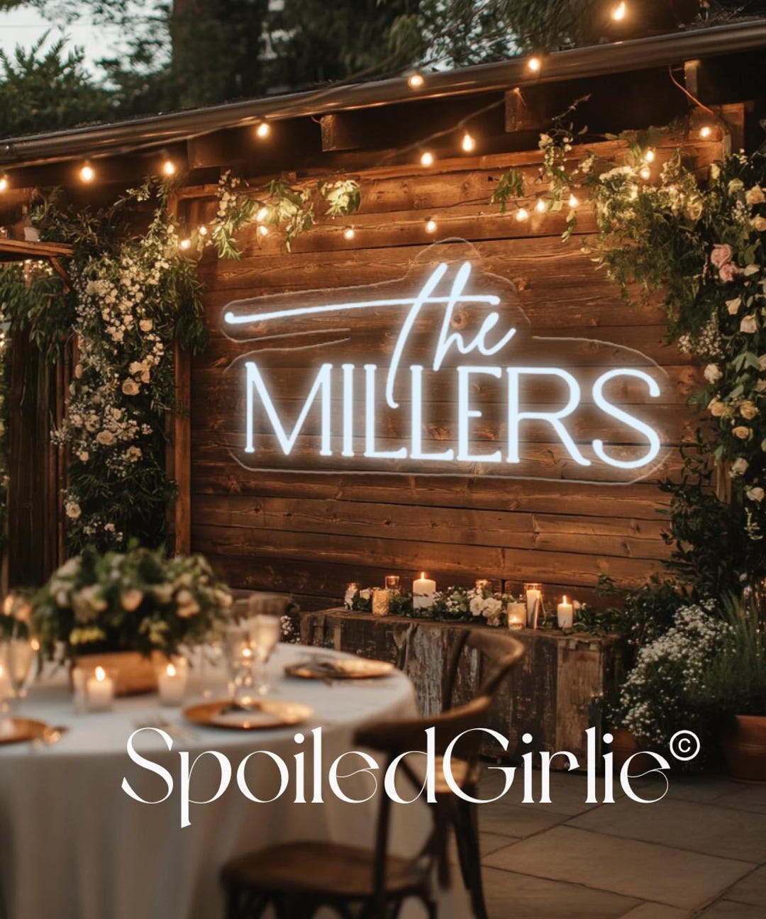 Custom Neon Name Sign Wedding Decor, USB Led Sign Wall Decor, Custom ...