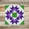 Blue Bird, Barn Quilt Pattern, Barn Quilt Instructions, Wood Barn Quilt ...