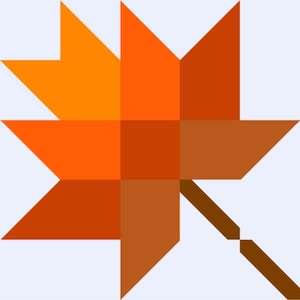 Maple Leaf, Barn Quilt Pattern, PDF Instruction for Drawing, SVG for ...