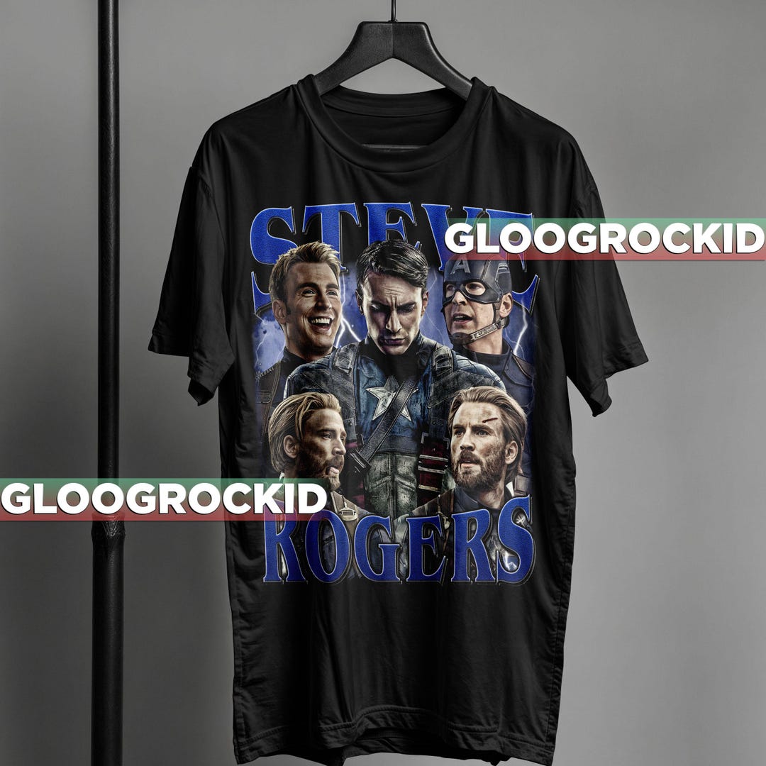 Limited Steve Rogers Vintage T-shirt, Gift for Women and Man Unisex T ...