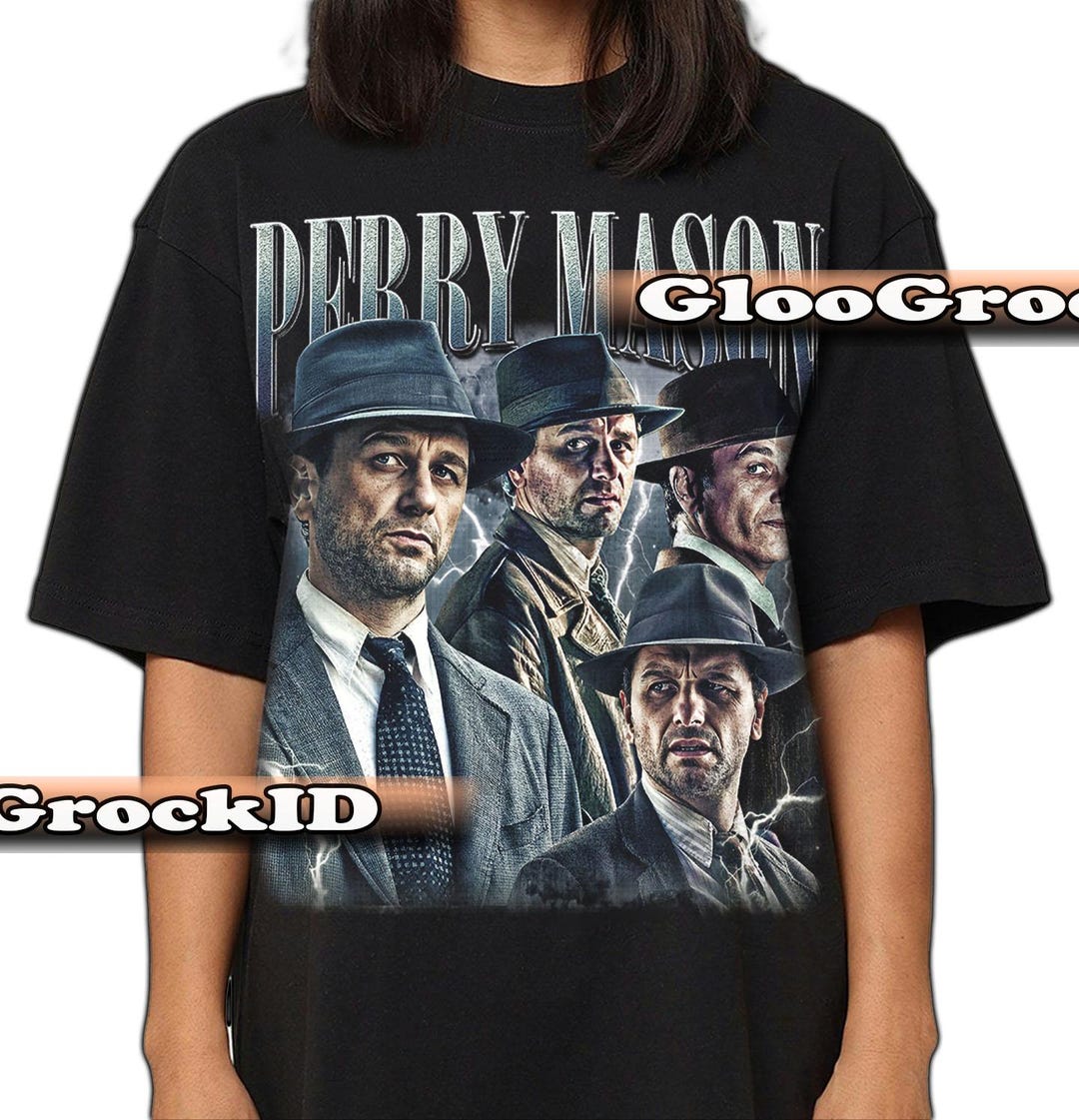 Perry Mason Classic TV Series Graphic Tee – Courtroom Drama Retro Shirt ...