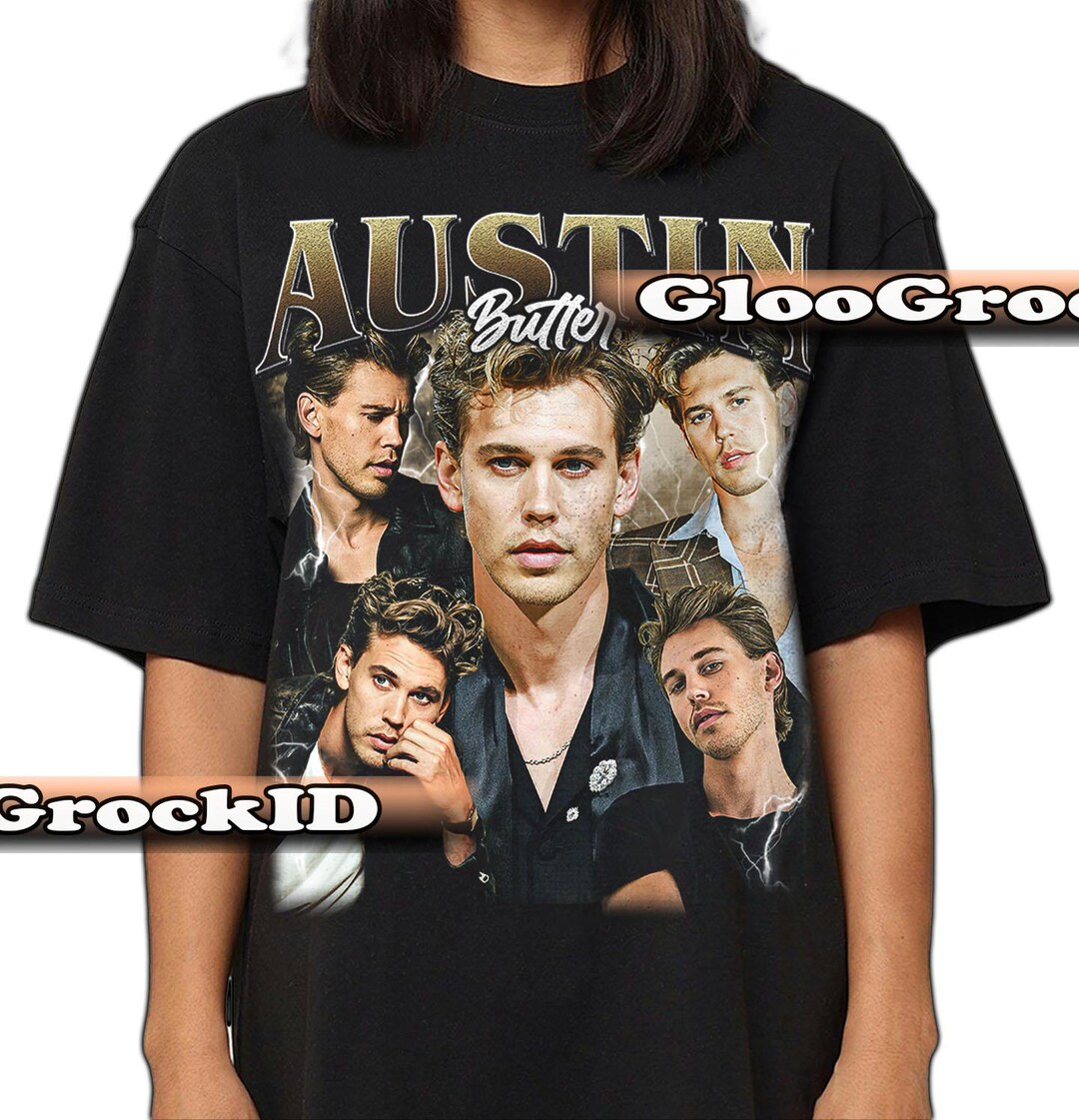 Austin Butler Actor & Singer Graphic Tee, Elvis Presley Biopic Star ...