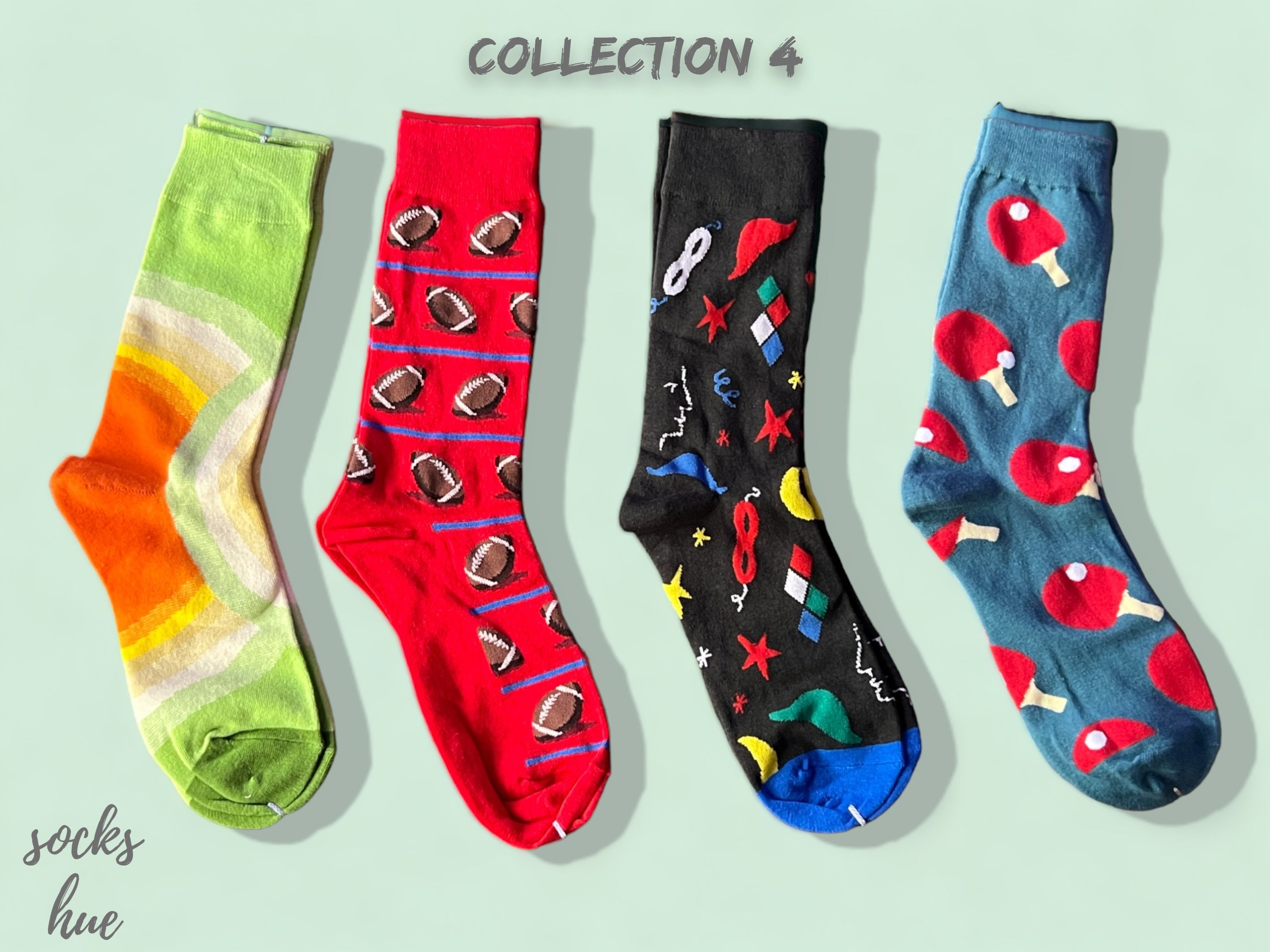 Colorful Socks, Flowers, Color Splash, Zebra Patterned, Fun Socks 4 ...