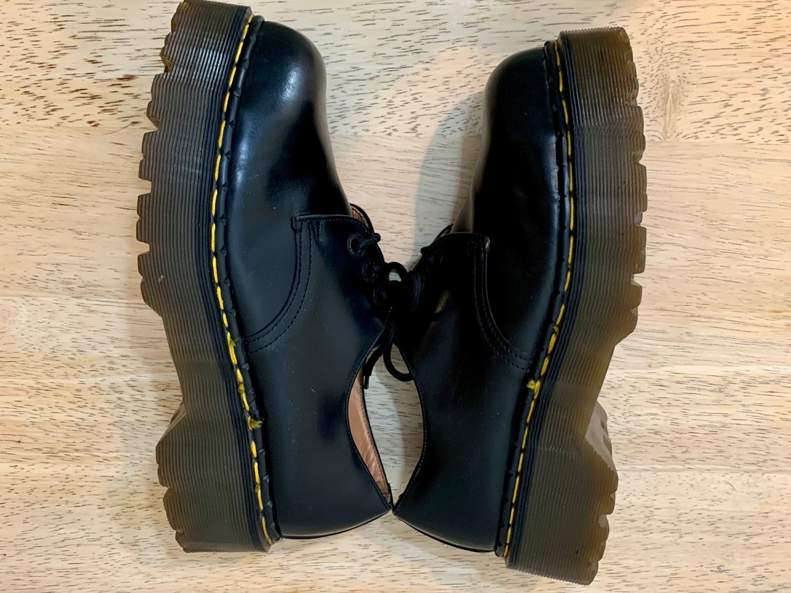 Rare Vintage 1925 Punk Super Platform Dr. Martens Black - Etsy
