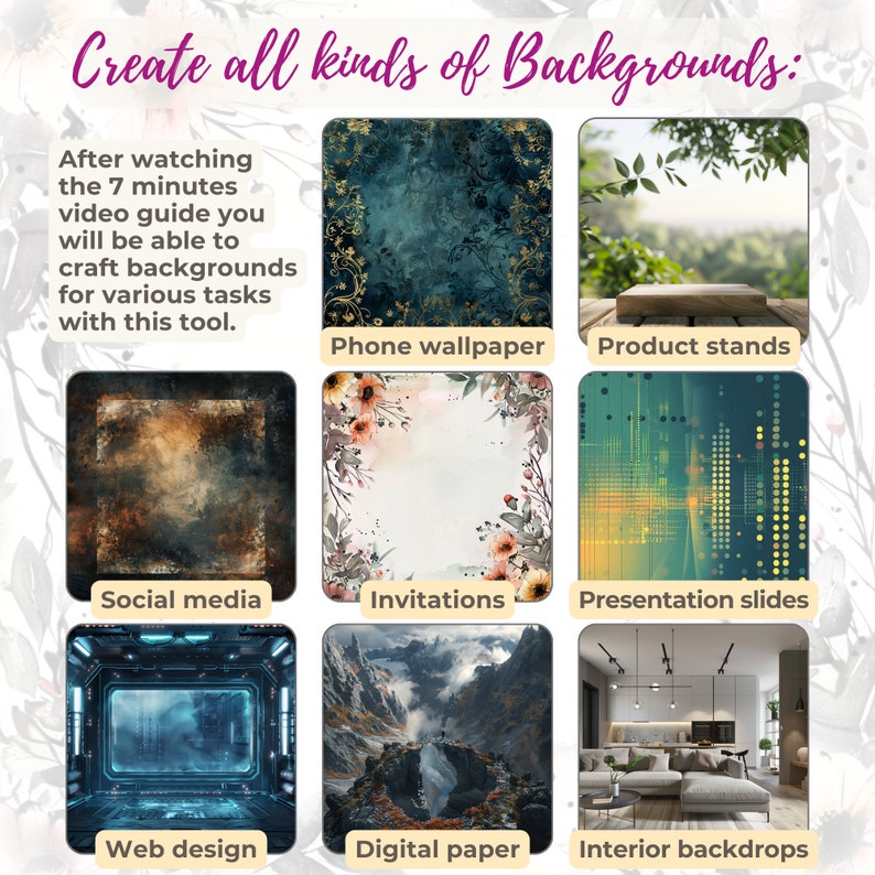 Background Prompt Builder PRO Midjourney Prompt Generator Ai Art Social ...
