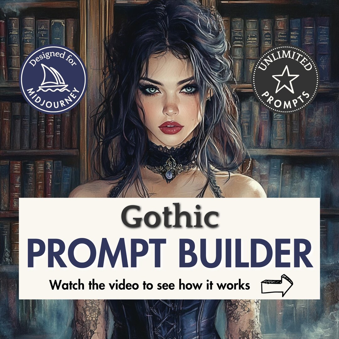 Gothic Prompt Builder Midjourney Prompt Generator Learn AI Art Create ...