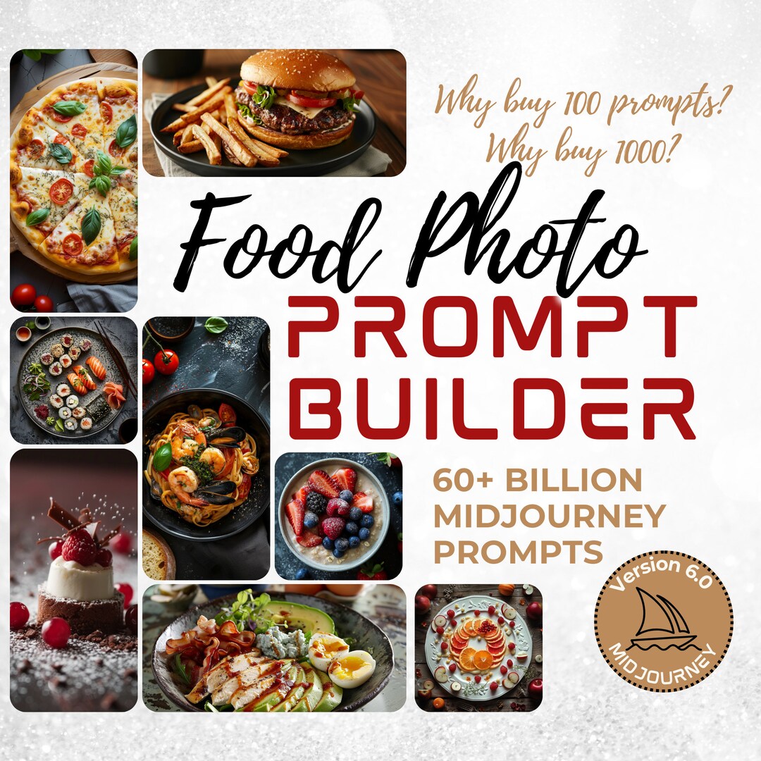 Food Photo Prompt Builder Midjourney Prompt Food Photography Prompt ...