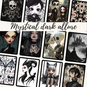 Gothic Prompt Builder PRO Midjourney Prompt Guide AI Art Create Dark ...