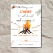S'mores Birthday Invitation - Camping Birthday - Birthdays Are S'more ...