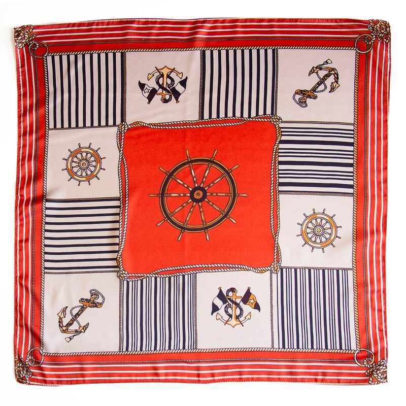 Nautical Scarf - Etsy