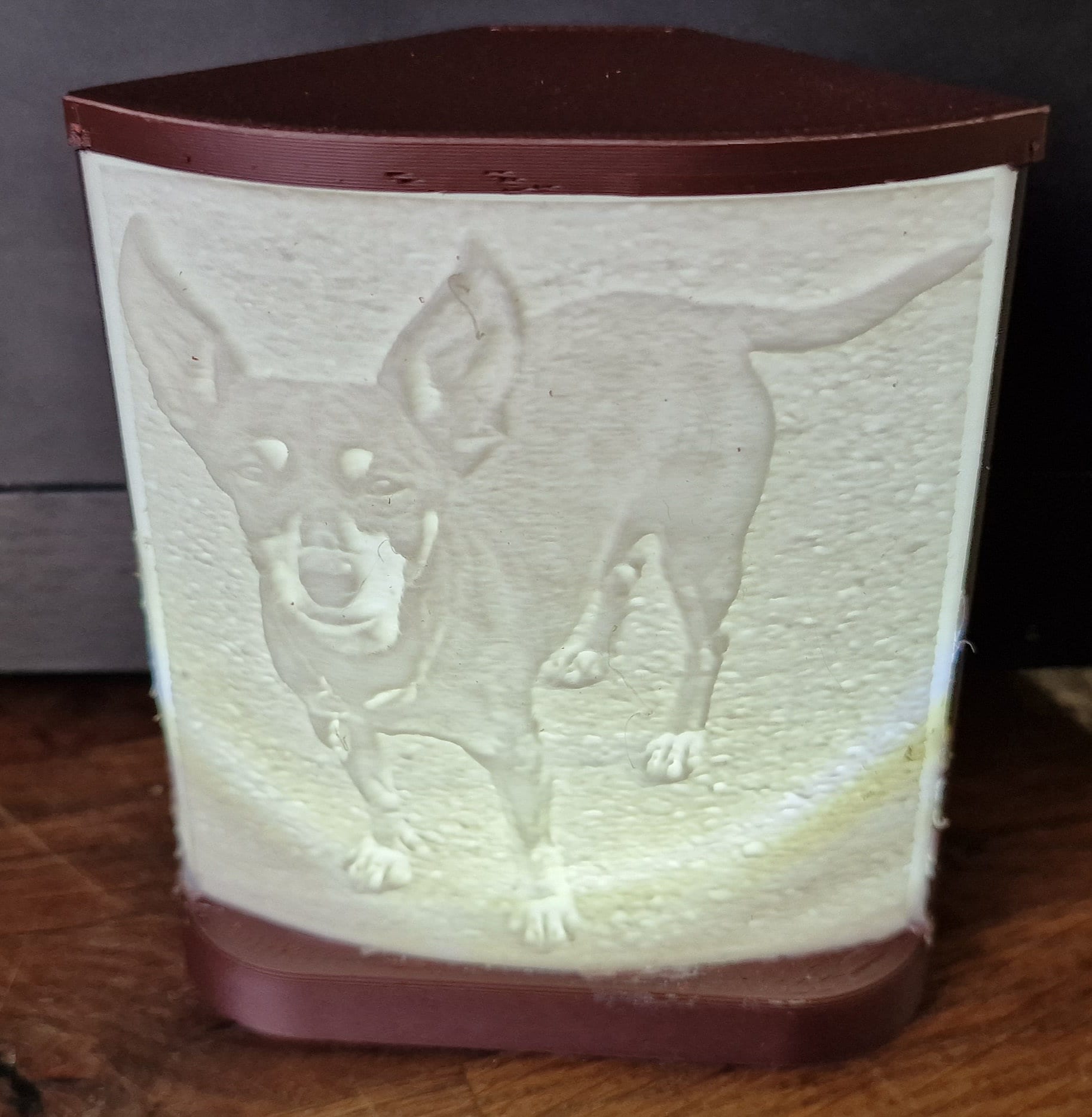 Personalised Lithophane Light Box - Etsy