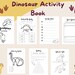 Dinosaur Coloring Pages | Dinosaur Activity Book | Dinosaur Printable ...