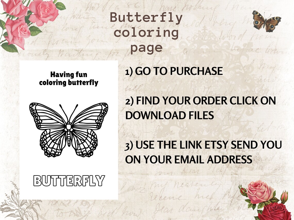 Butterfly Coloring Pages | Kindergarten Coloring Pages | Kids Coloring ...