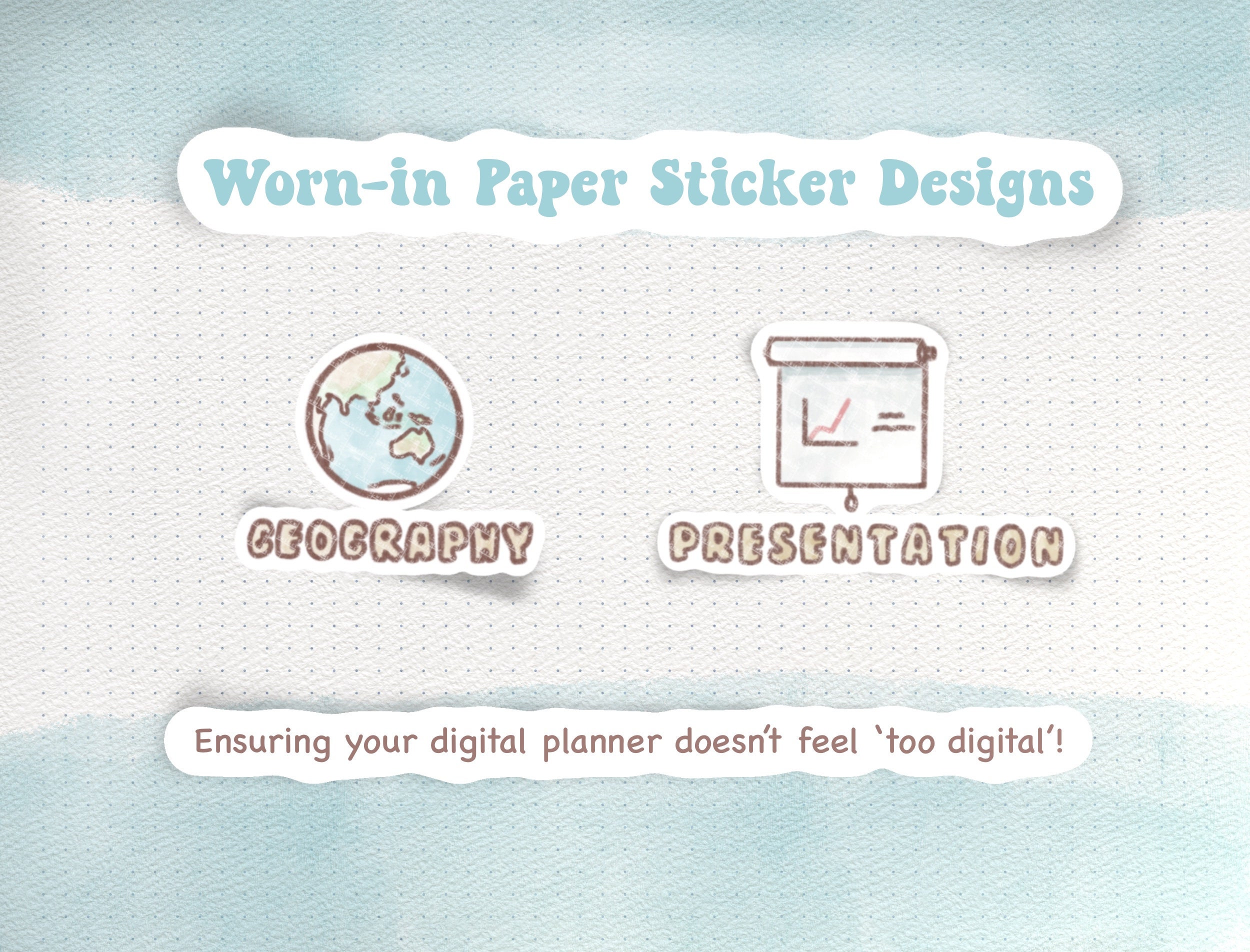 Back to School Digital Stickers | Student Stickers for Goodnotes and ...