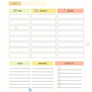Dinosaur Homeschool Planner: Printable School Schedule (digital ...