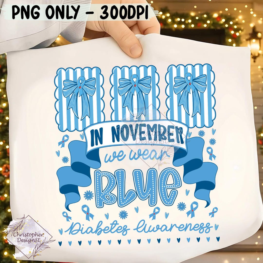 Coquette Diabetes Awareness Png, Fight Hope Cure Diabetes, in November ...