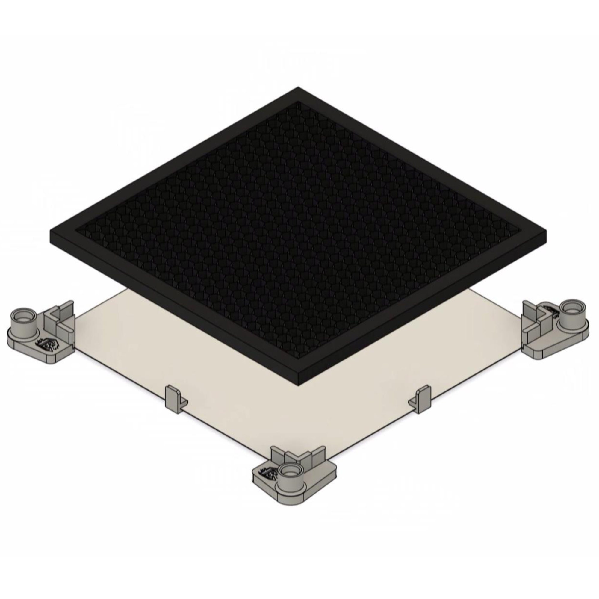 Laser Honeycomb Mount 3D Print Files | DIY 3D Printed Jig Files to Suit ...